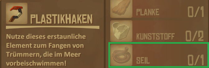 The Hook needs Rope - RaftModding